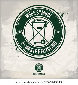 weee symbol Logo Vector (.SVG) Free Download