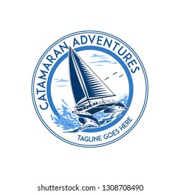 Catamaran Logo Vector (.CDR) Free Download