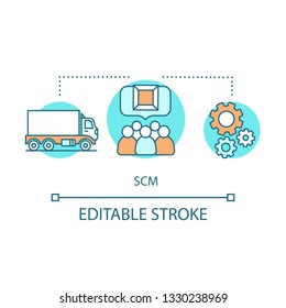 SCM Logo Vector (.EPS) Free Download