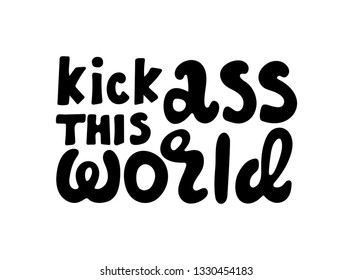 Kick Ass Logo Vector (.EPS) Free Download