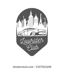 Lowrider Logo Vector (.EPS) Free Download