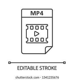mp4 Video Logo Vector (.AI) Free Download