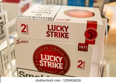 Lucky Strike Logo Vector (.AI) Free Download