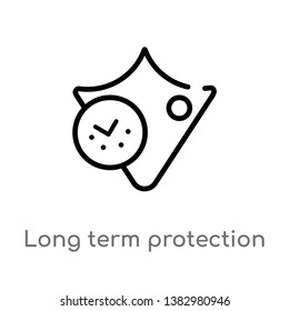 Long Life Logo Vector (.EPS) Free Download