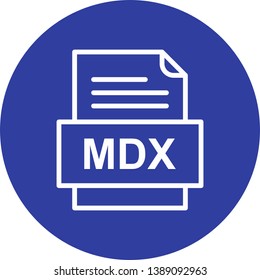MDX Logo Vector (.AI) Free Download