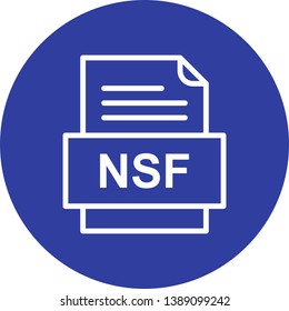 NSF Logo Vector (.AI) Free Download