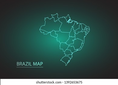 Mapa do Brasil Logo Vector (.EPS) Free Download