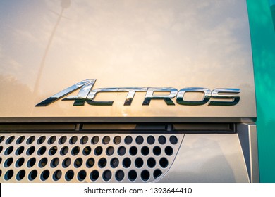 Mercedes Actros Logo Vector (.AI) Free Download