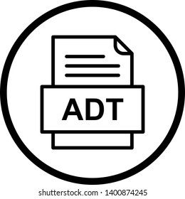 ADT Logo Vector (.EPS) Free Download