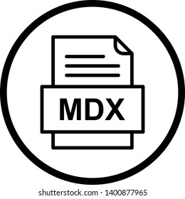 MDX Logo Vector (.AI) Free Download