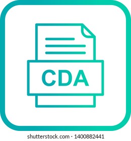 CDA Logo Vector (.EPS) Free Download