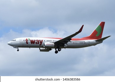 T Way airlines Logo Vector (.EPS) Free Download
