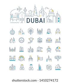 DUBAI Tourism Logo Vector (.AI) Free Download
