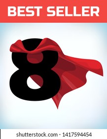 Super 8 Logo Vector (.EPS) Free Download