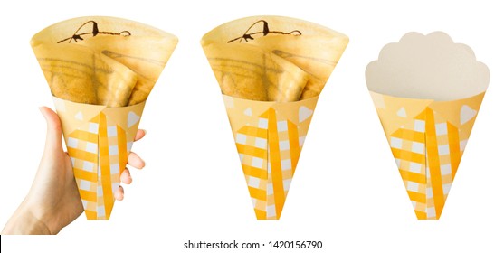 Crepes & Waffles Logo Vector (.CDR) Free Download