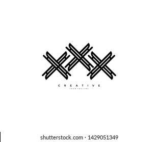 Triple X Logo Vector (.EPS) Free Download