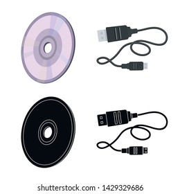 PC CD-ROM Logo Vector (.AI) Free Download