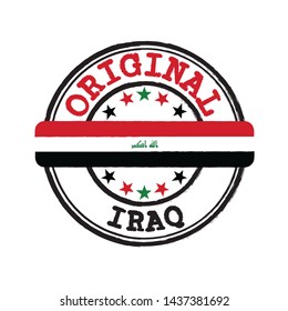 Flag of Iraq Logo Vector (.EPS) Free Download