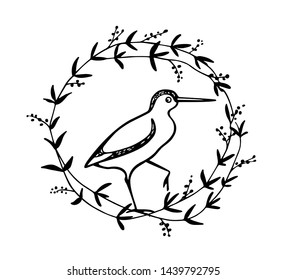 The Sandpiper Logo Vector (.EPS) Free Download