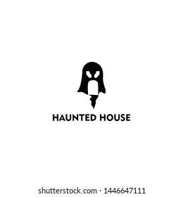 The Haunted Logo Vector (.AI) Free Download