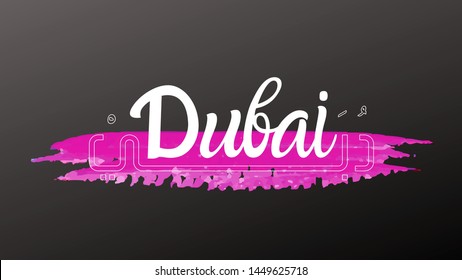 DUBAI Tourism Logo Vector (.AI) Free Download