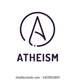 Atheism Logo Vector (.CDR) Free Download