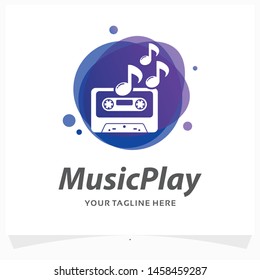 Compact Cassette Logo Vector (.EPS) Free Download