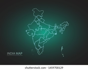 India Map Logo