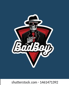 Bad Boy Logo Vector (.EPS) Free Download