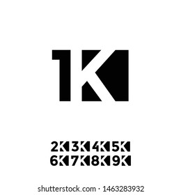 K-1 Logo Vector (.AI) Free Download