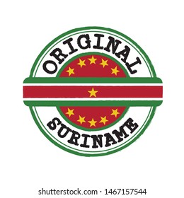 Suriname Logo Vector (.EPS) Free Download