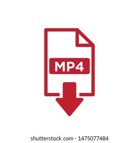 mp4 Video Logo Vector (.AI) Free Download