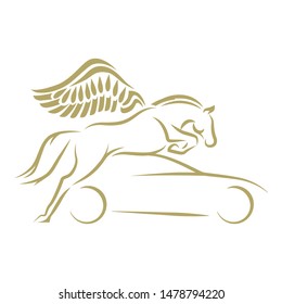 Auto Pegasus Logo Vector (.CDR) Free Download