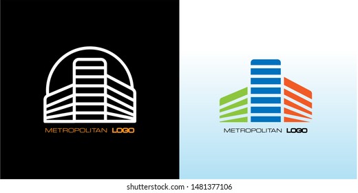 Two Building Construction Logo Vector (.AI) Free Download