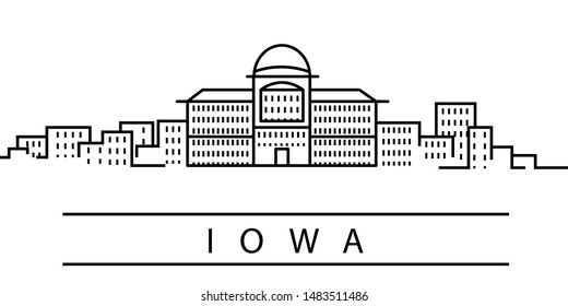 Iowa State Logo Vector (.AI) Free Download