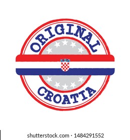 Croatia Flag Logo Vector (.EPS) Free Download