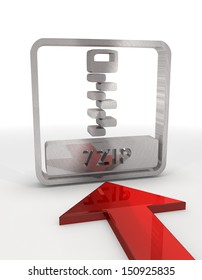 7zip Logo Vector (.AI) Free Download