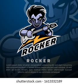 Rocker Logo PNG Vectors Free Download