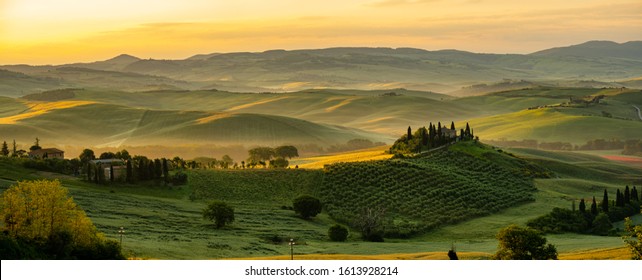 Wonderful natural landscape of Tuscany 4K wallpaper download