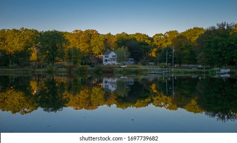 House Reflected in the Lake HD wallpaper download - Lakes wallpapers