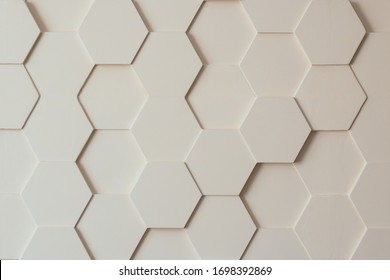 Abstract hexagon blocks design and pattern 4K wallpaper download