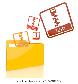 7zip Logo Vector (.AI) Free Download