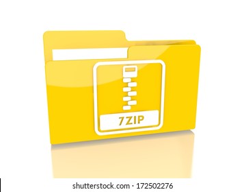 7zip Logo Vector (.AI) Free Download