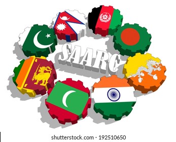 SAARC Logo Vector (.EPS) Free Download