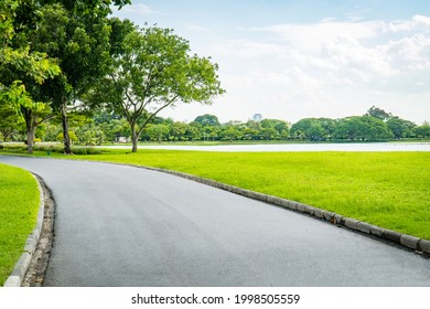 Beautiful Street Path View 2K wallpaper download