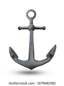 Maestosa ancora tra le onde dell'oceano premium 2K scarica sfondo