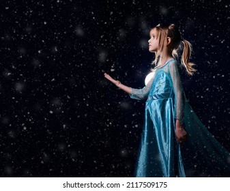 Snow Queen Elsa Fantasy Art 4K wallpaper download