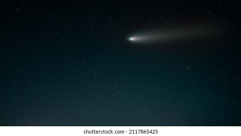 City Comet Scenery 4K wallpaper download