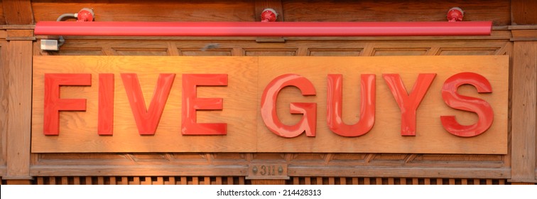 Five Guys Logo Vector (.AI) Free Download