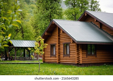 Beautiful Forest house HD wallpaper download